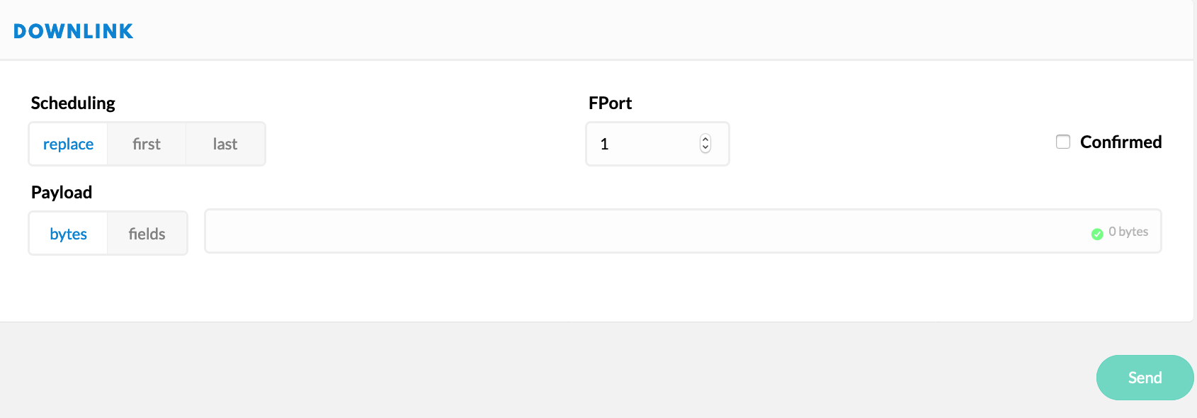 Support Downlinks via the Console · Issue #1948 · TheThingsNetwork/lorawan-stack · GitHub