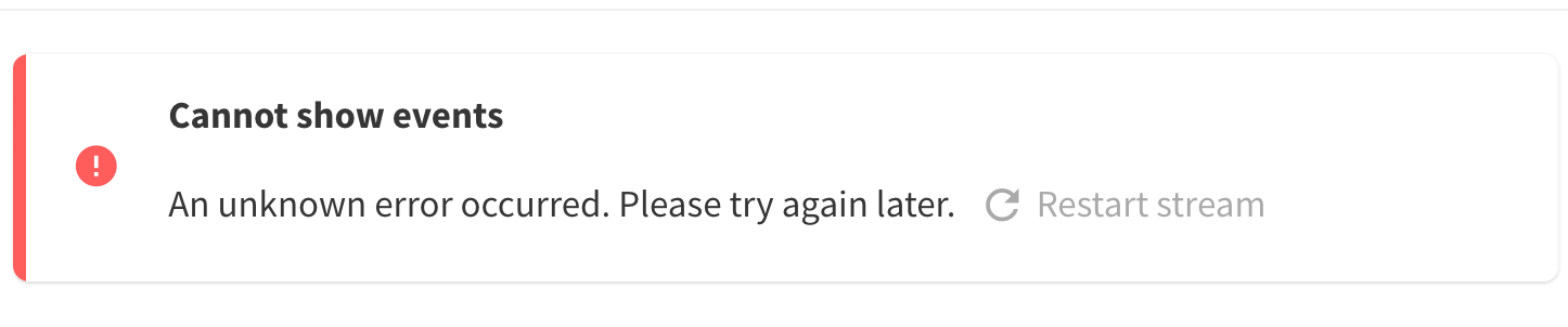 Data/Event Stream not working · Issue #2379 · TheThingsNetwork/lorawan-stack · GitHub