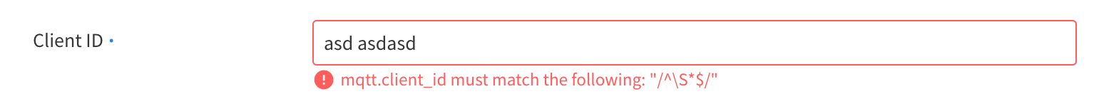 Validation of pub/sub form doesn't work · Issue #2953 · TheThingsNetwork/lorawan-stack · GitHub