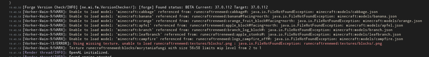 Failed to load datapacks, can't proceed with server load · Issue #2040 · MCreator/MCreator · GitHub