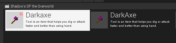 my mod Shadow's OF the Overworld · Issue #3473 · MCreator/MCreator · GitHub