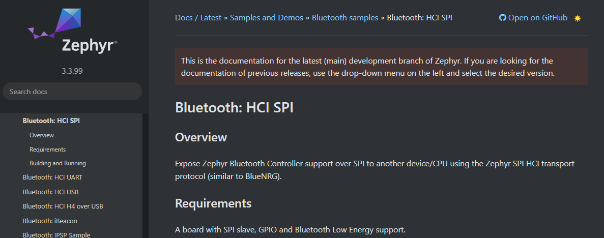 H4 SPI/UART for Zephyr · Issue #475 · bluekitchen/btstack · GitHub
