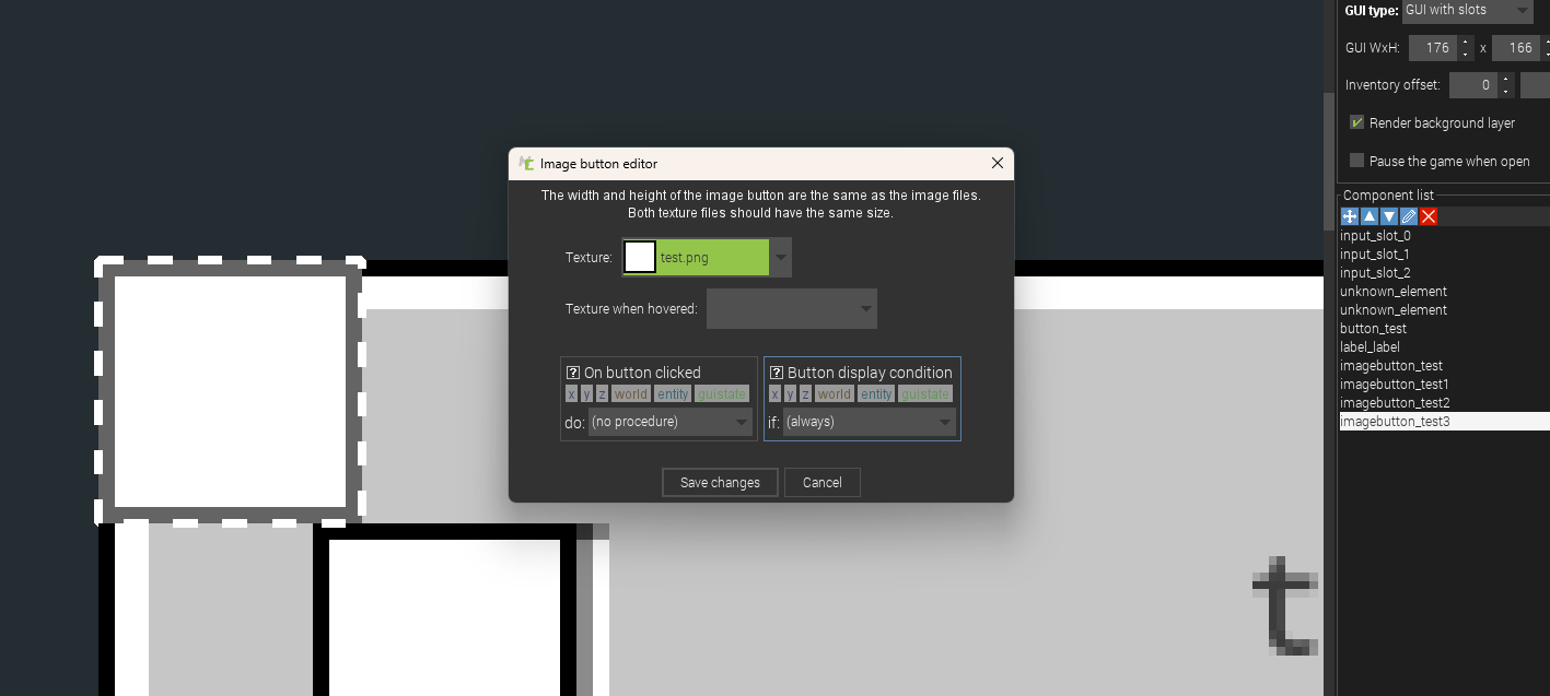 Occasional wrong positioning of the GUI components · Issue #4304 · MCreator/MCreator · GitHub
