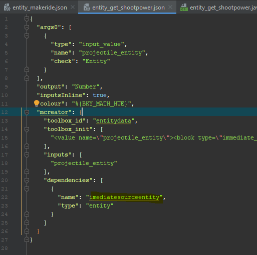 Bug: Make A ride B block not using tags correctly · Issue #357 · MCreator/MCreator · GitHub