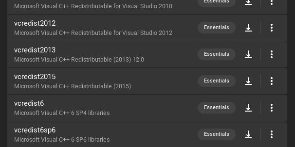 [Request]: Add vcredist2022 to dependency list · Issue #2881 · bottlesdevs/Bottles · GitHub