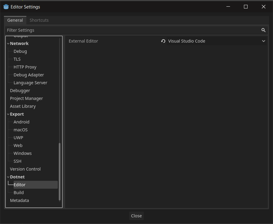 External Editor doesn't work (Under certain conditions) · Issue #77071 · godotengine/godot · GitHub