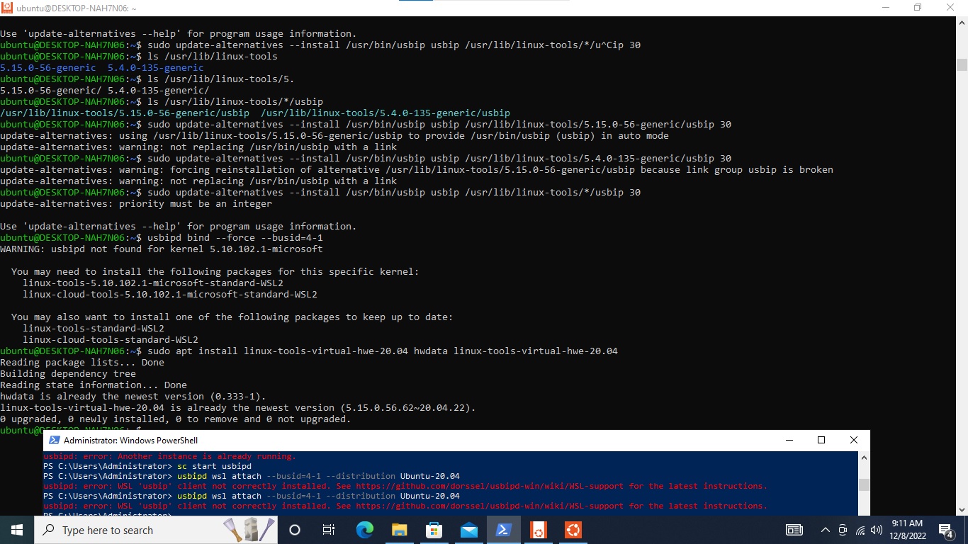 it won't work · Issue #499 · dorssel/usbipd-win · GitHub