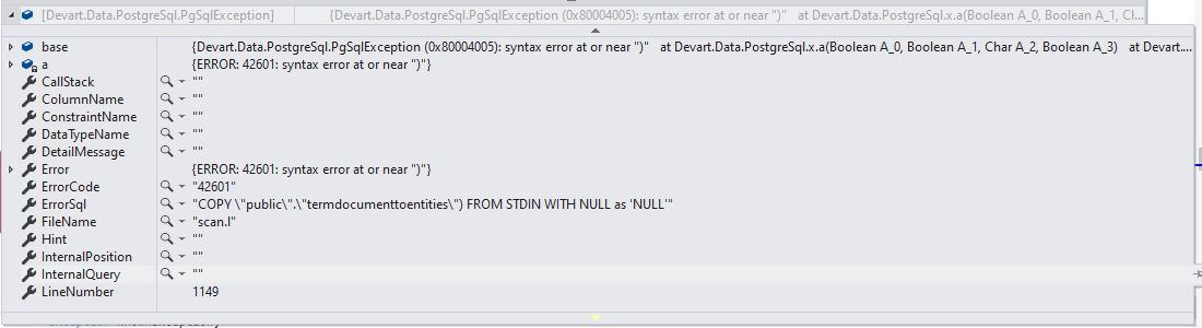 BulkInsert for PostgreSQL throws exception if AutoMapOutputDirection and InsertIfNotExists ...
