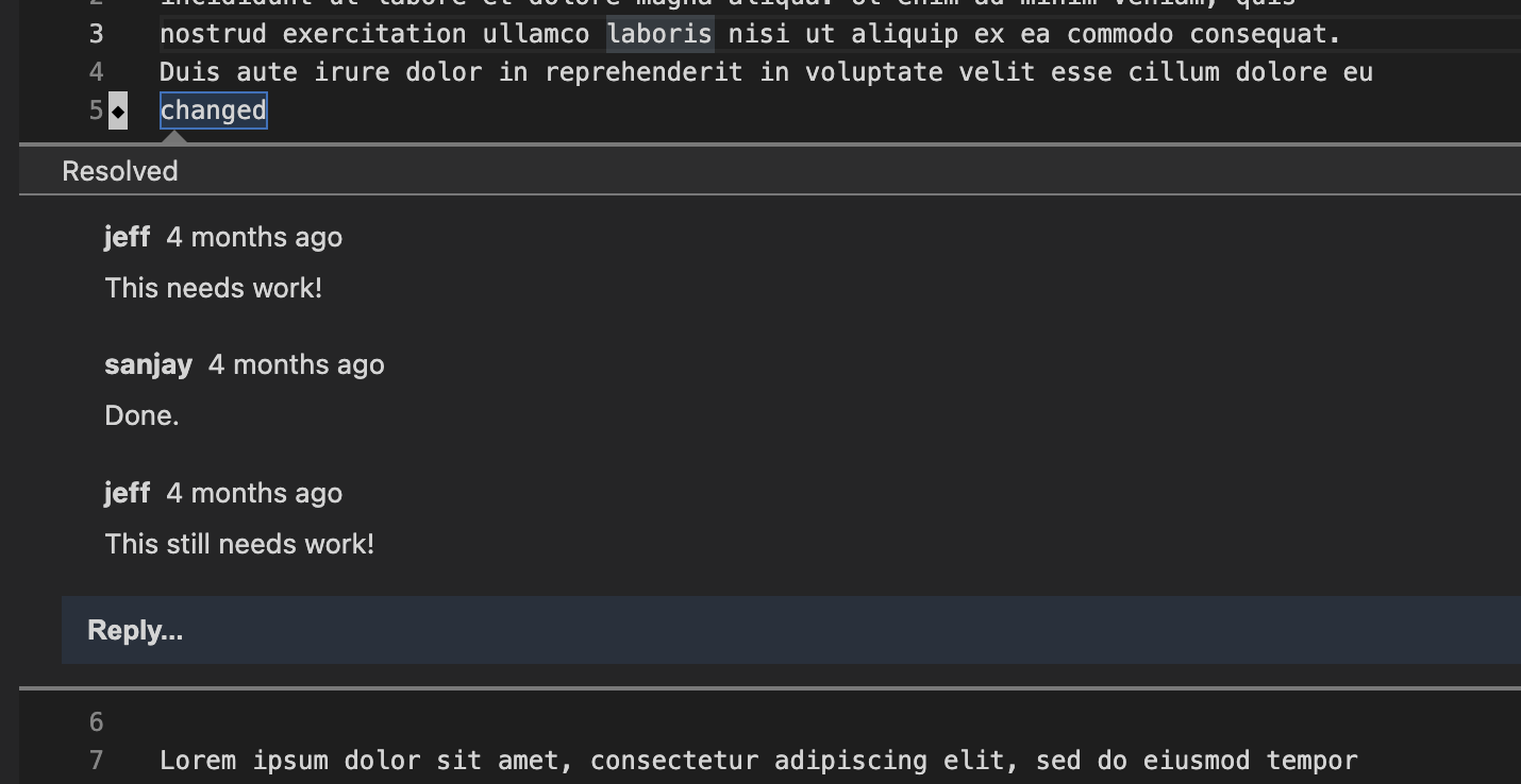 Quick Diff editor gutter decoration hidden by comment gutter icon (diamond) · Issue #156264 ...