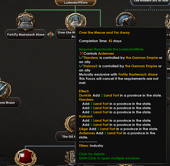 Germany/Belgium - Allow fortification of belgium if Ardennes was ceded in treaty · Issue #23212 ...