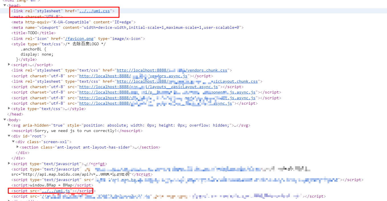 umi build后，怎么将 umi.css 和 umi.js 的路径改为绝对路径，publicPath 设置无效 · Issue #2837 · umijs/umi · GitHub