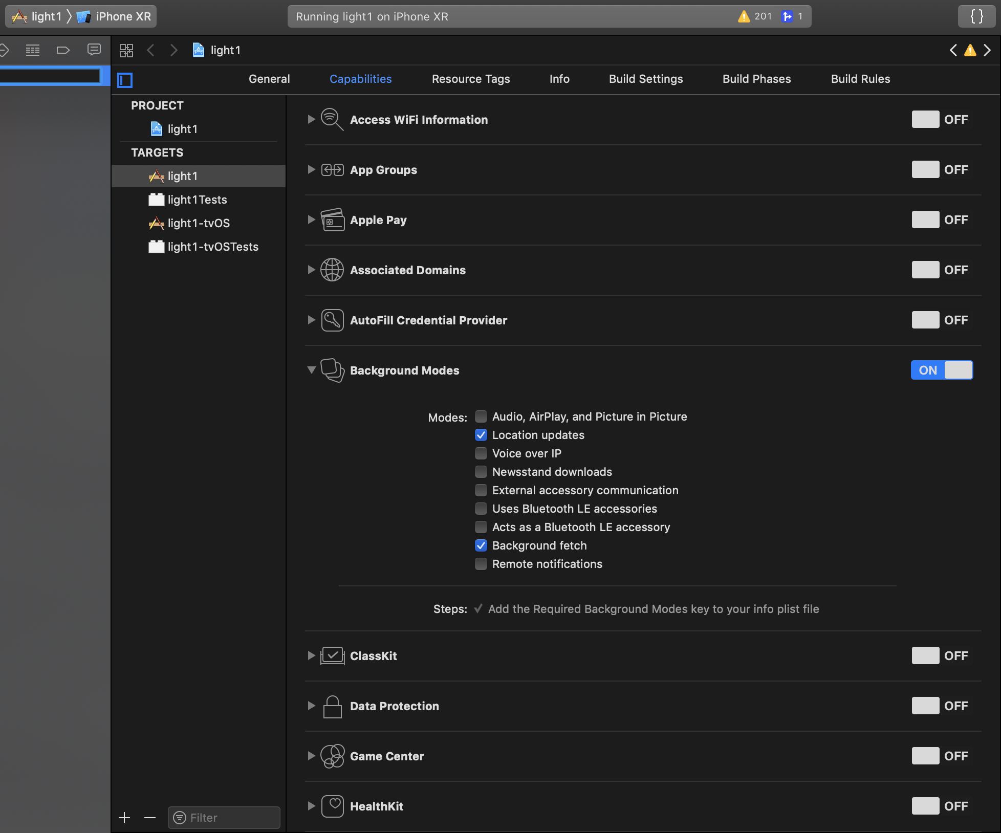 Radar.on events not firing in background mode on iOS using RN 0.59.1 · Issue #76 · radarlabs ...