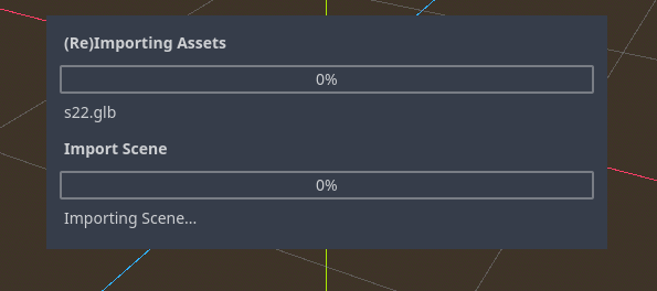Godot4.0.2 import glb file too slow · Issue #77203 · godotengine/godot · GitHub