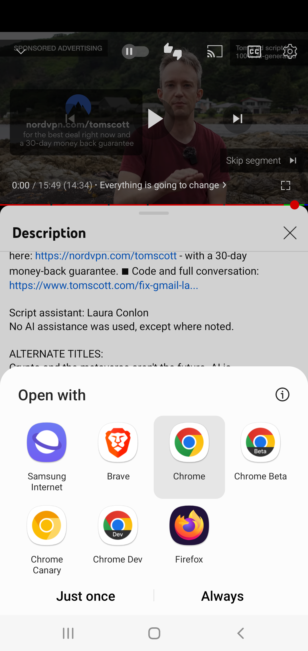 feat(patch): open-links-externally links not showing all browser apps · Issue #1337 · ReVanced ...