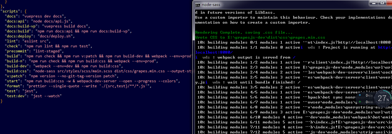npm start not work at version 0.14.33 · Issue #1456 · GrapesJS/grapesjs ...