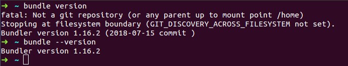 Bundler Plugin bi alias => fatal: "Not a git repository..." · Issue #6988 · ohmyzsh/ohmyzsh · GitHub