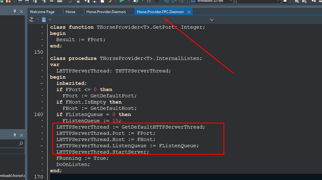 Problema ao alterar a porta do servidor. · Issue #188 · HashLoad/horse · GitHub
