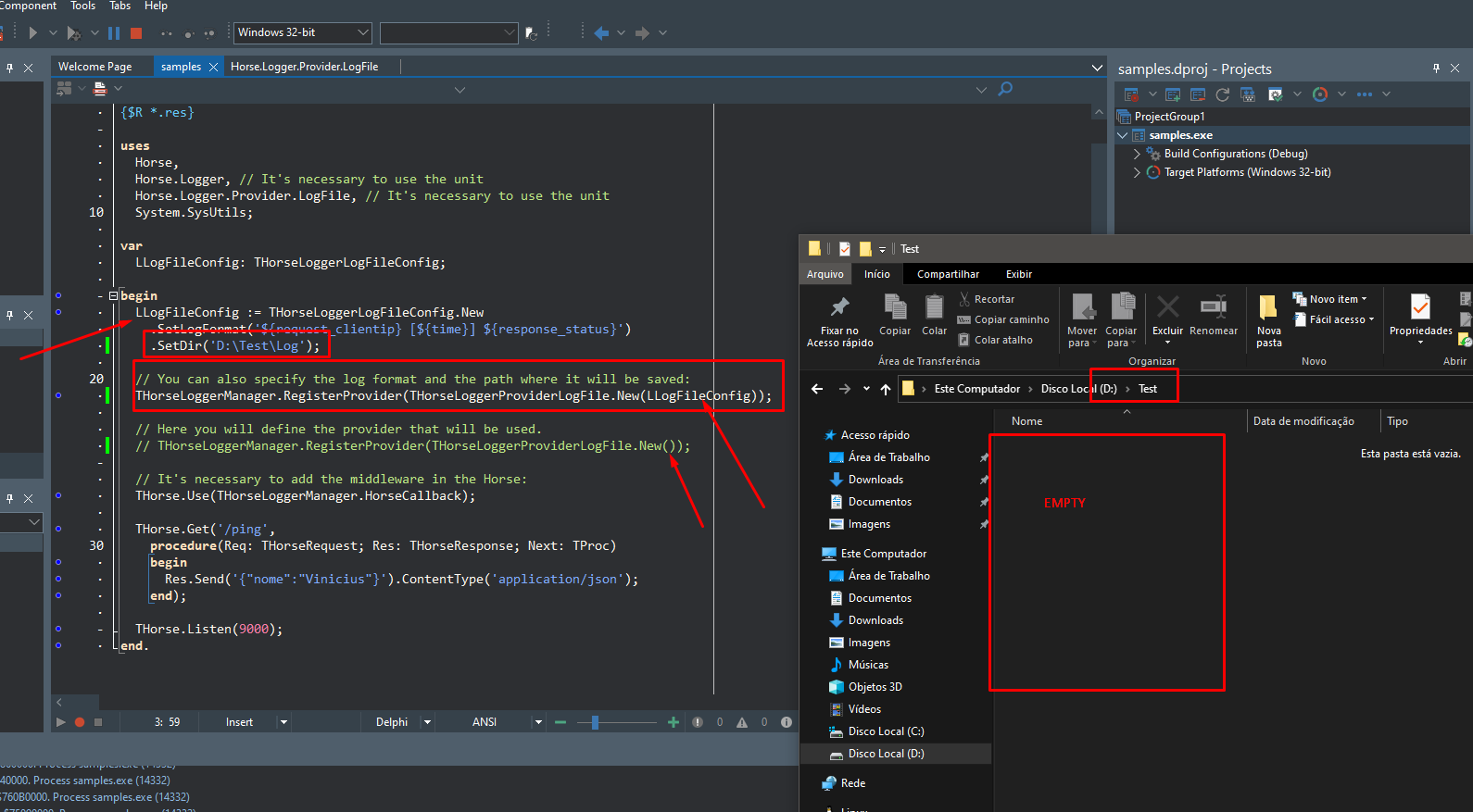 custom directory of log not works · Issue #7 · HashLoad/horse-logger-provider-logfile · GitHub