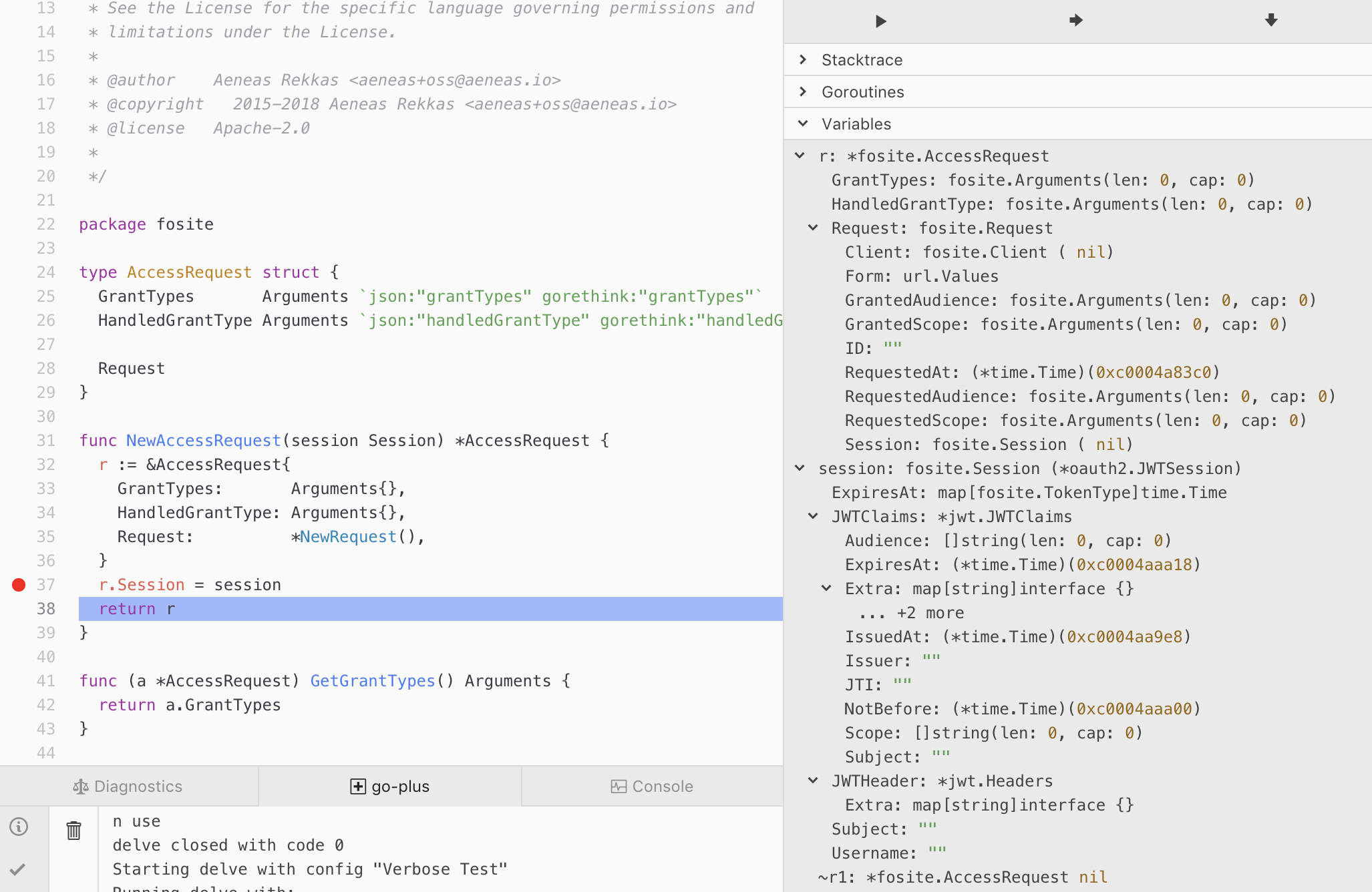 AccessRequest Session remains nil · Issue #356 · ory/fosite · GitHub