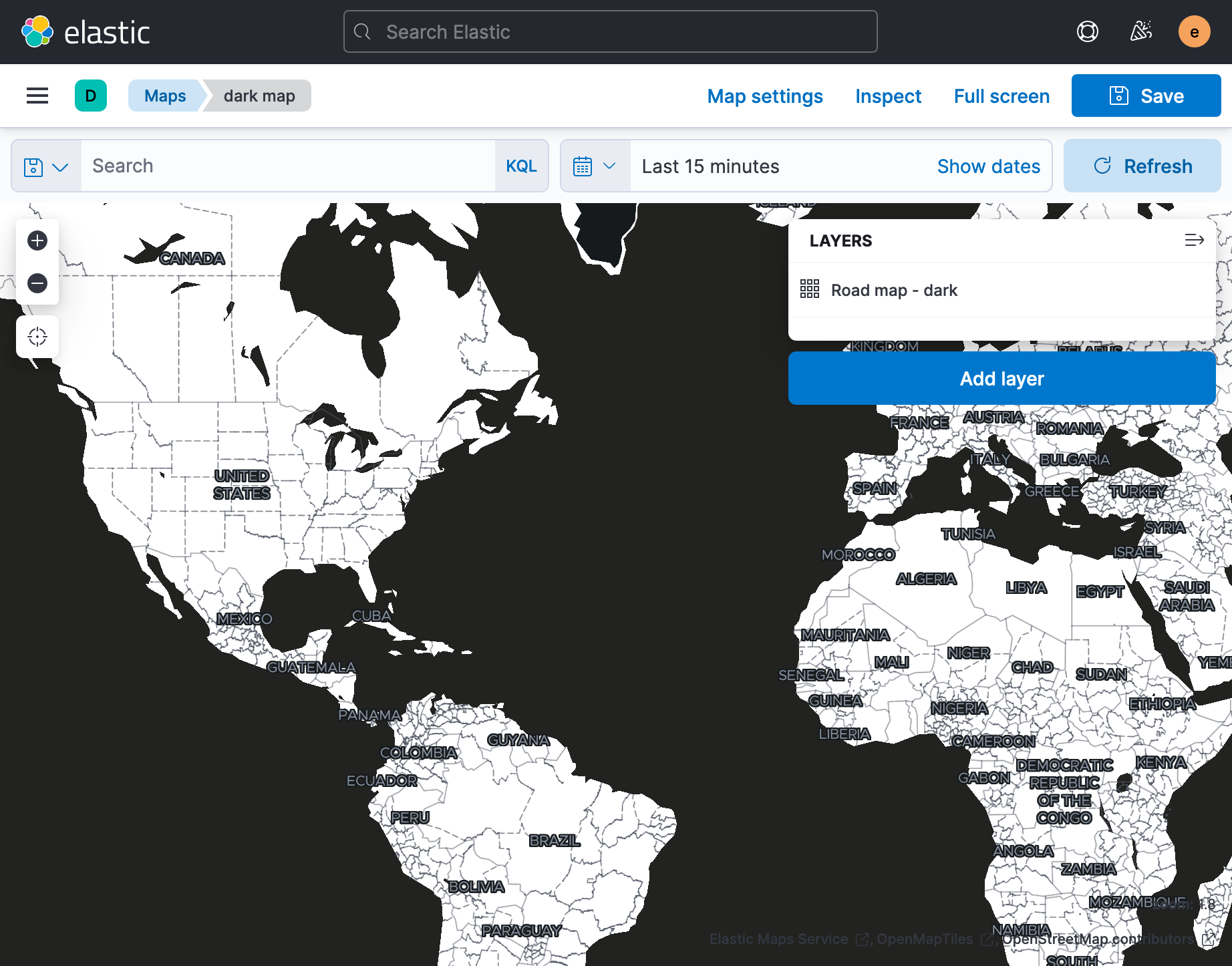 [Maps] Dark map style colors suddenly changed · Issue #119412 · elastic ...