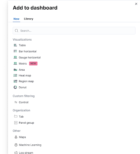 [Dashboard] Redesign Add Panel Experience · Issue #144418 · elastic/kibana · GitHub
