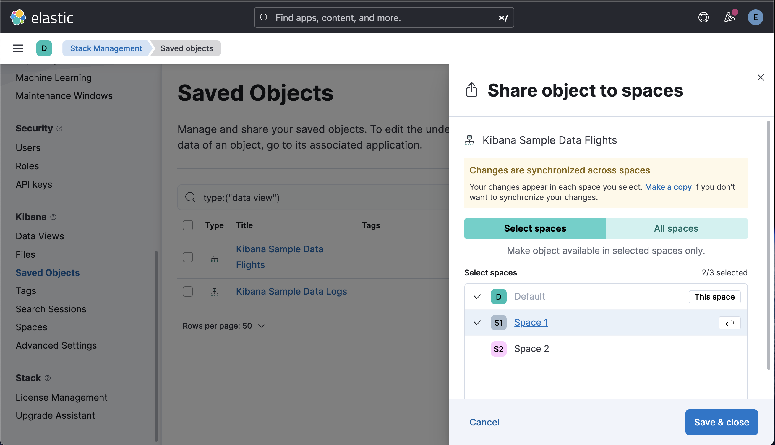 [Lens] Make Lens visualizations shareable across Spaces · Issue #168387 · elastic/kibana · GitHub