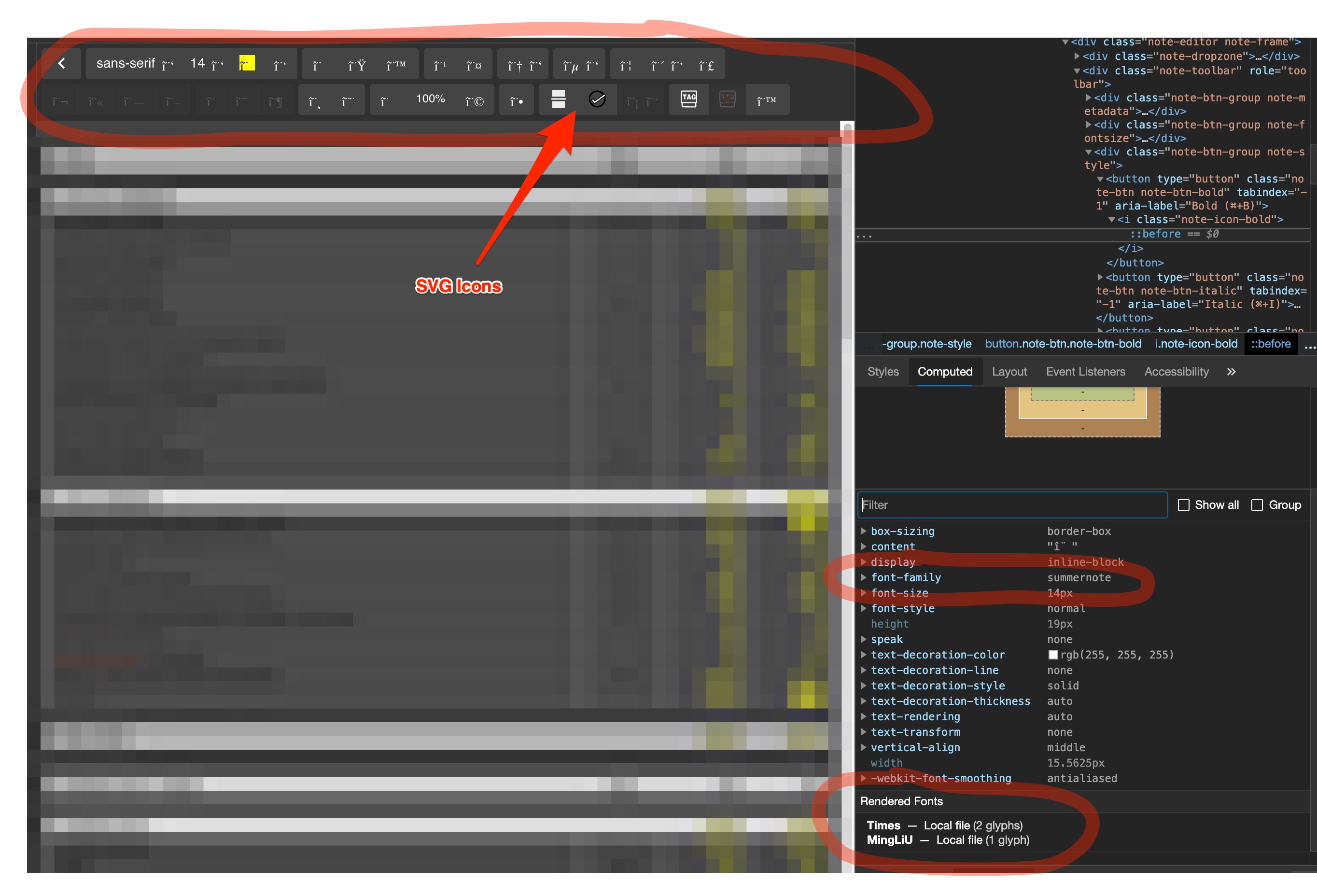 icons in the menu bar not properly loaded · Issue #3948 · summernote/summernote · GitHub