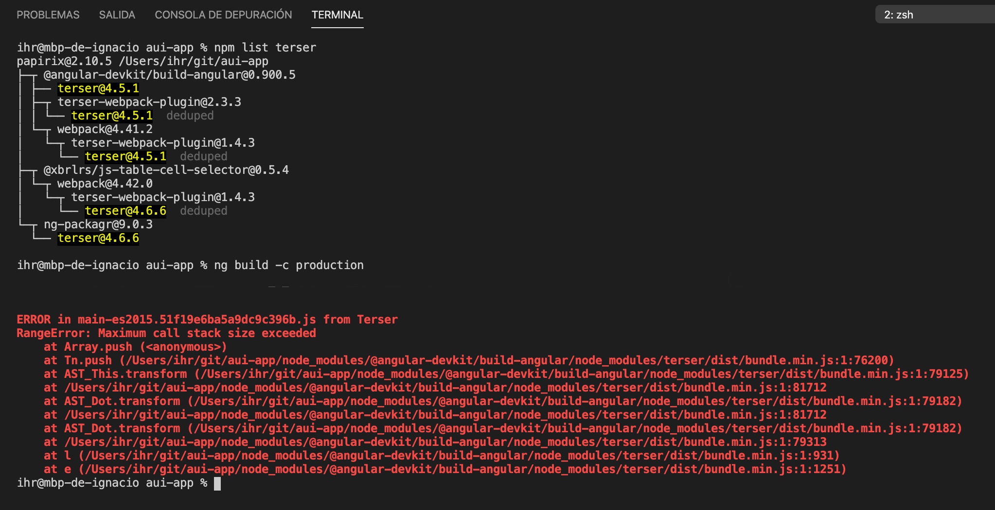 [Bug][Breaking Change][4.3.4>=4.3.5] Error: RangeError: Maximum call stack size exceeded · Issue ...