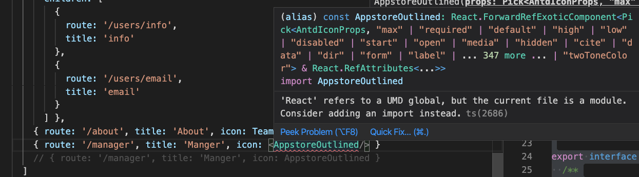 Menu的 icon 属性怎么传入组件呢? · Issue #25208 · ant-design/ant-design · GitHub