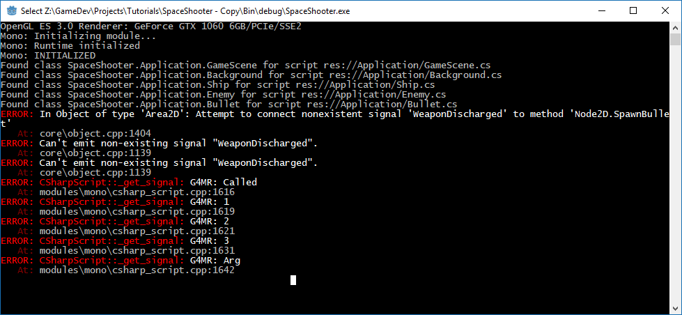 C# 3.0.3-stable signals not always triggering with exported binaries ...
