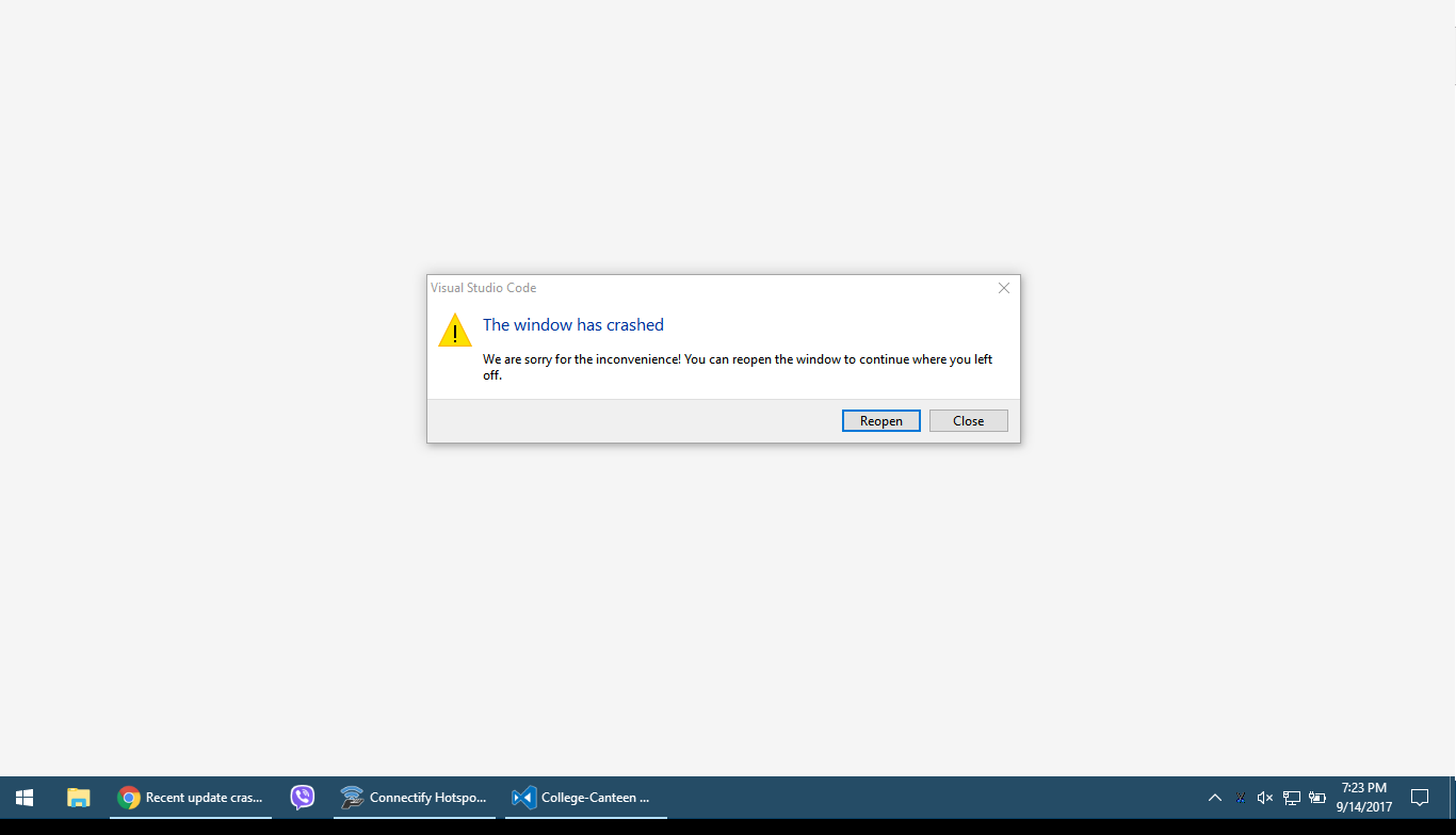 Recent update crashes a lot in windows at random times. · Issue #34092 ...