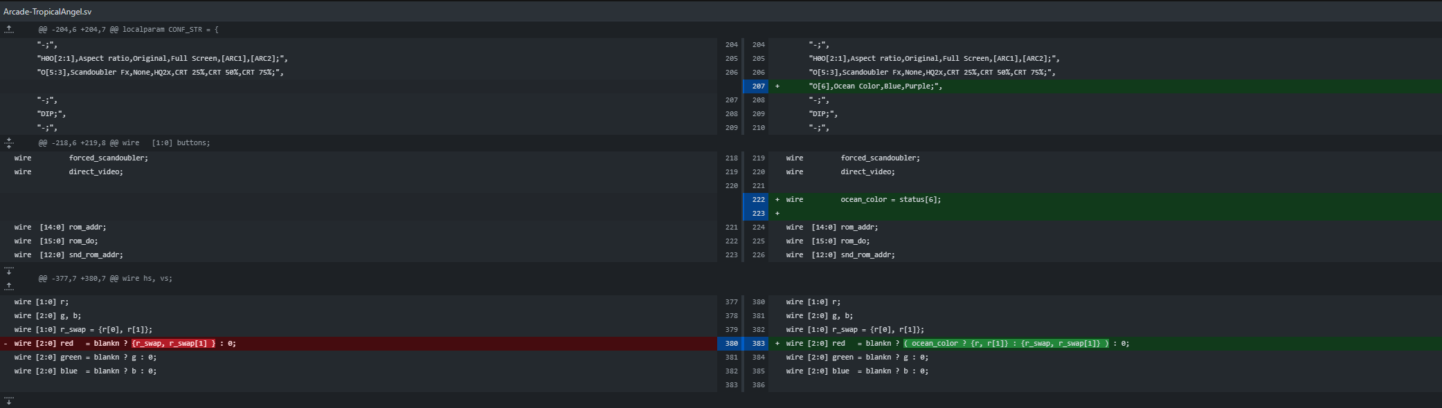 Irem's Tropical Angel game has purple water color · Issue #11443 · mamedev/mame · GitHub