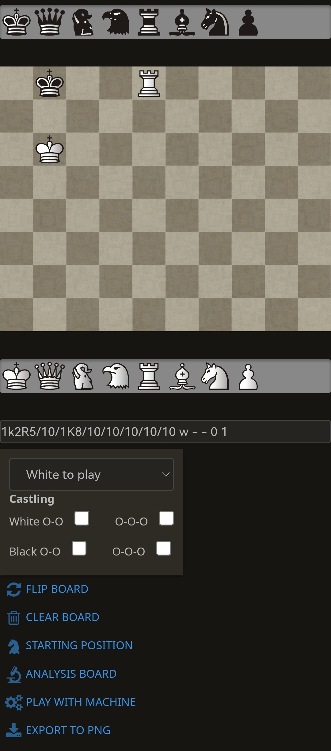 Incomplete FEN validation in editor · Issue #1027 · gbtami/pychess-variants · GitHub