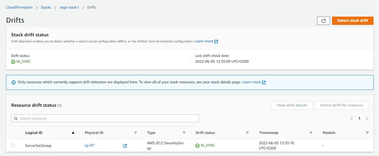 AWS::EC2::SecurityGroupIngress causing false positive drift within referenced AWS::EC2 ...