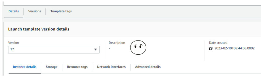 (AWS::EC2::LaunchTemplate) - allow to set VersionDescription for all VersionNumbers of an ...