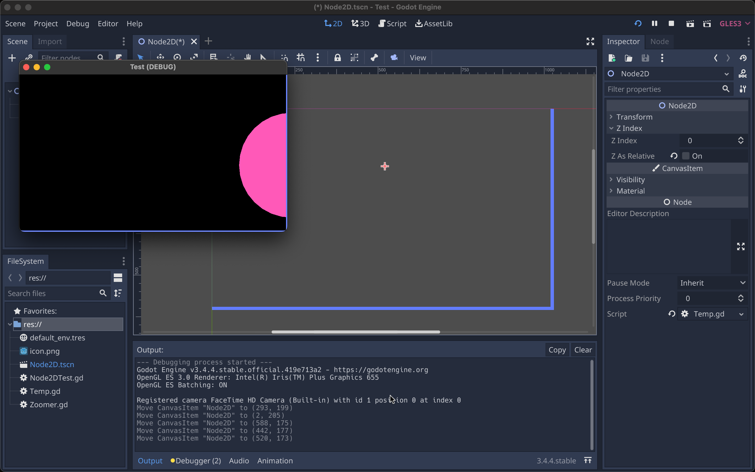 Editor Debug Window Viewport Inconsistency Issue 63340 Godotengine editor-debug-window-viewport-inconsistency-issue-63340-godotengine