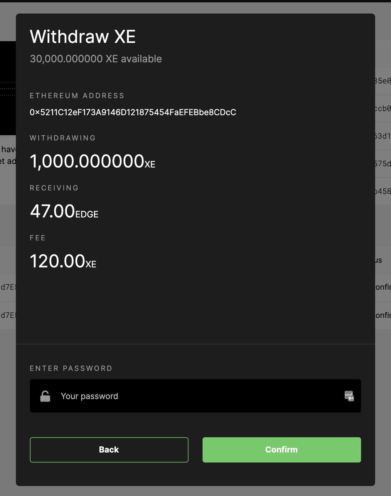 Withdraw/deposit issues · Issue #72 · edge/wallet · GitHub