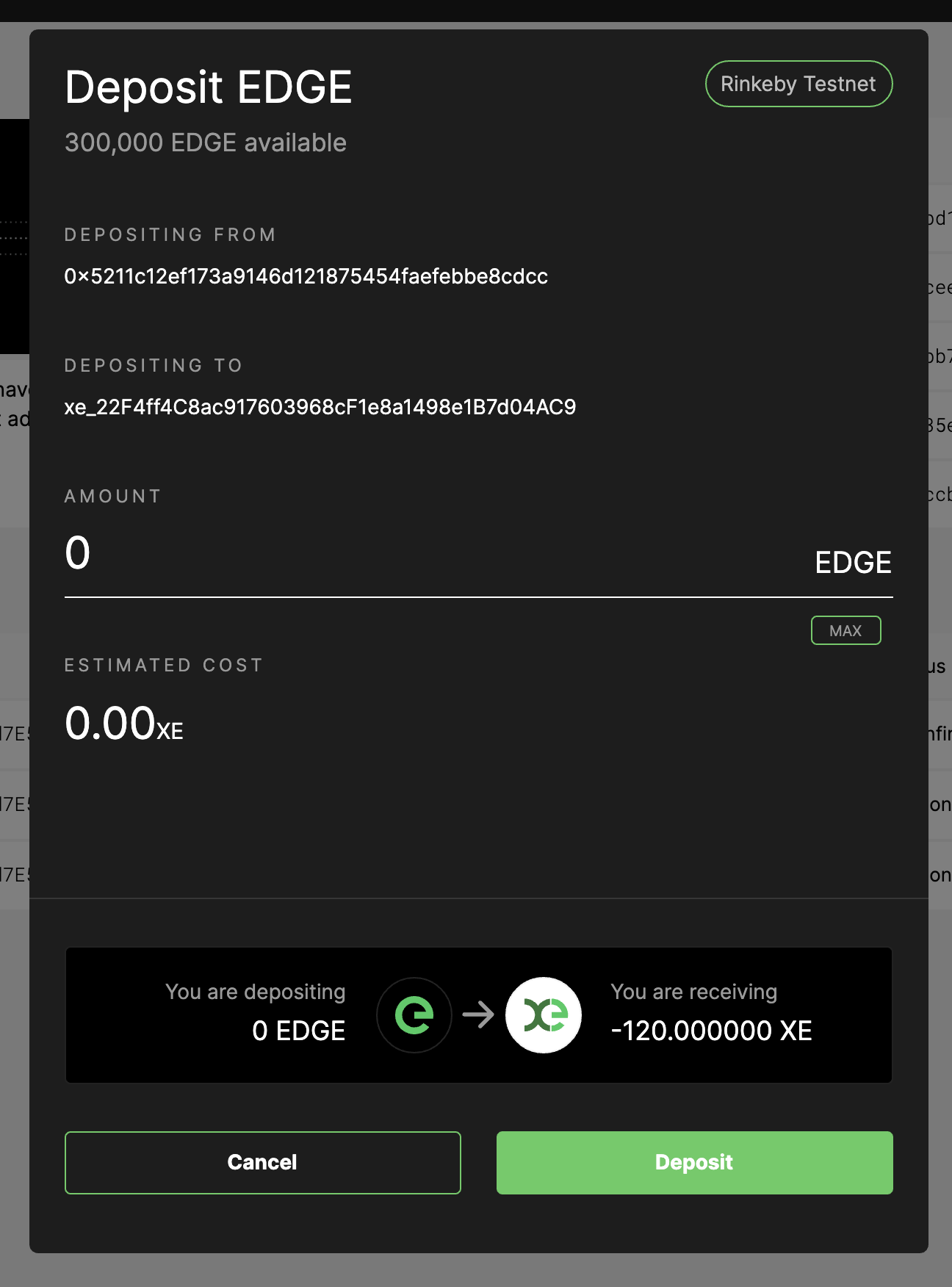 Withdraw/deposit issues · Issue #72 · edge/wallet · GitHub