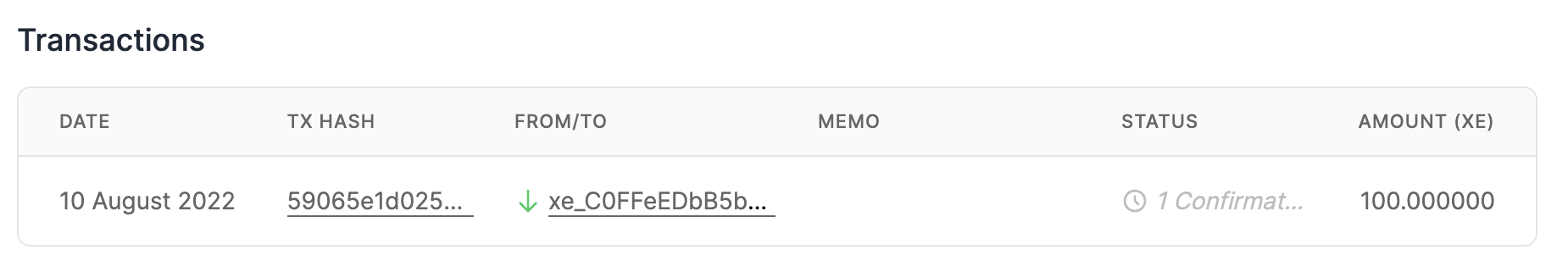 Memo should say "None" in grey italic if empty · Issue #104 · edge ...