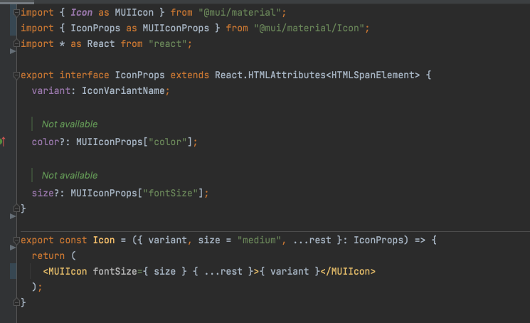 MuiIcon styleOverrides not applyed · Issue #28746 · mui/material-ui · GitHub