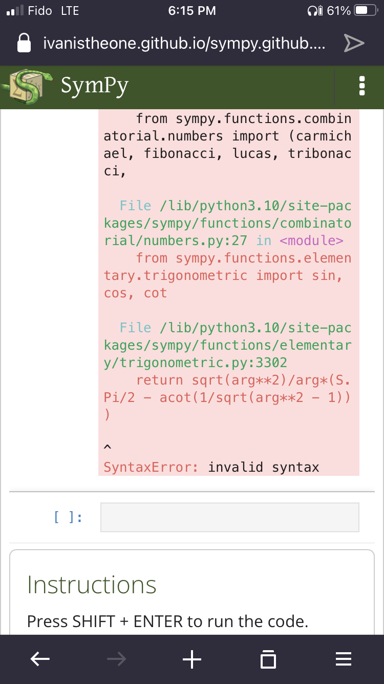 Doesnt Load On Opera Under Ios · Issue 633 · Jupyterlitejupyterlite · Github