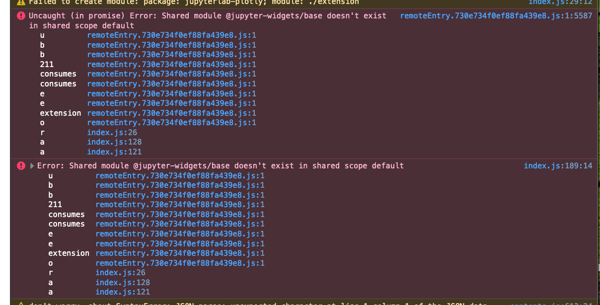 Error Shared Module Jupyter Widgetsbase Doesnt Exist In Shared Scope Default · Issue 635