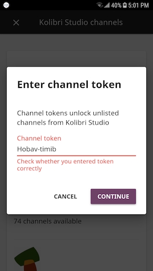 Kolibri "Enter channel token" form starts with capitals · Issue #6831 · learningequality/kolibri ...