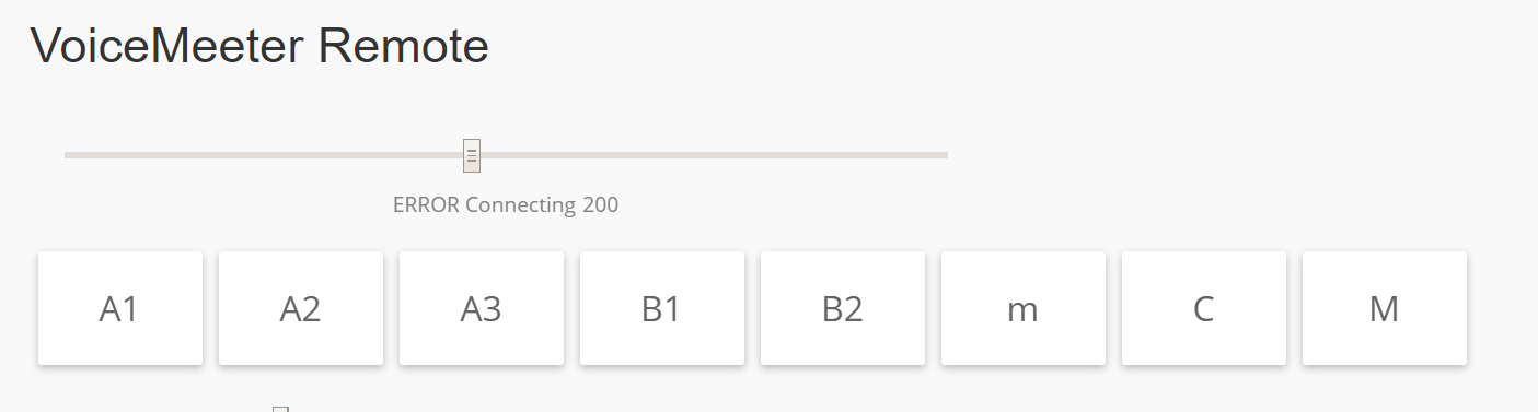 Voicemeeter banana connection problems · Issue #1 · mozzieongit/VoiceMeeter-Unified-Remote ...