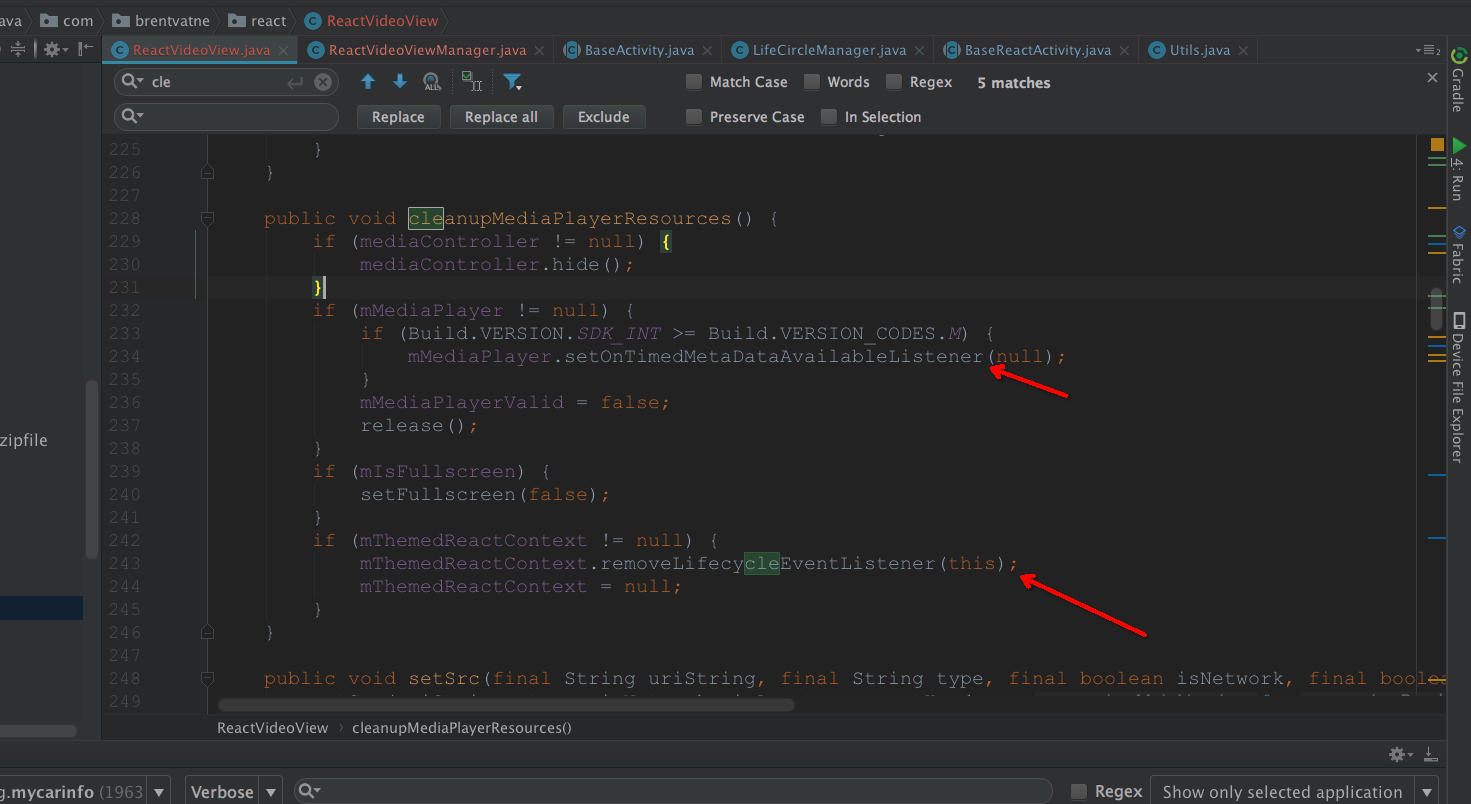 Solution of Memory Leak On Android · Issue #1308 · TheWidlarzGroup/react-native-video · GitHub