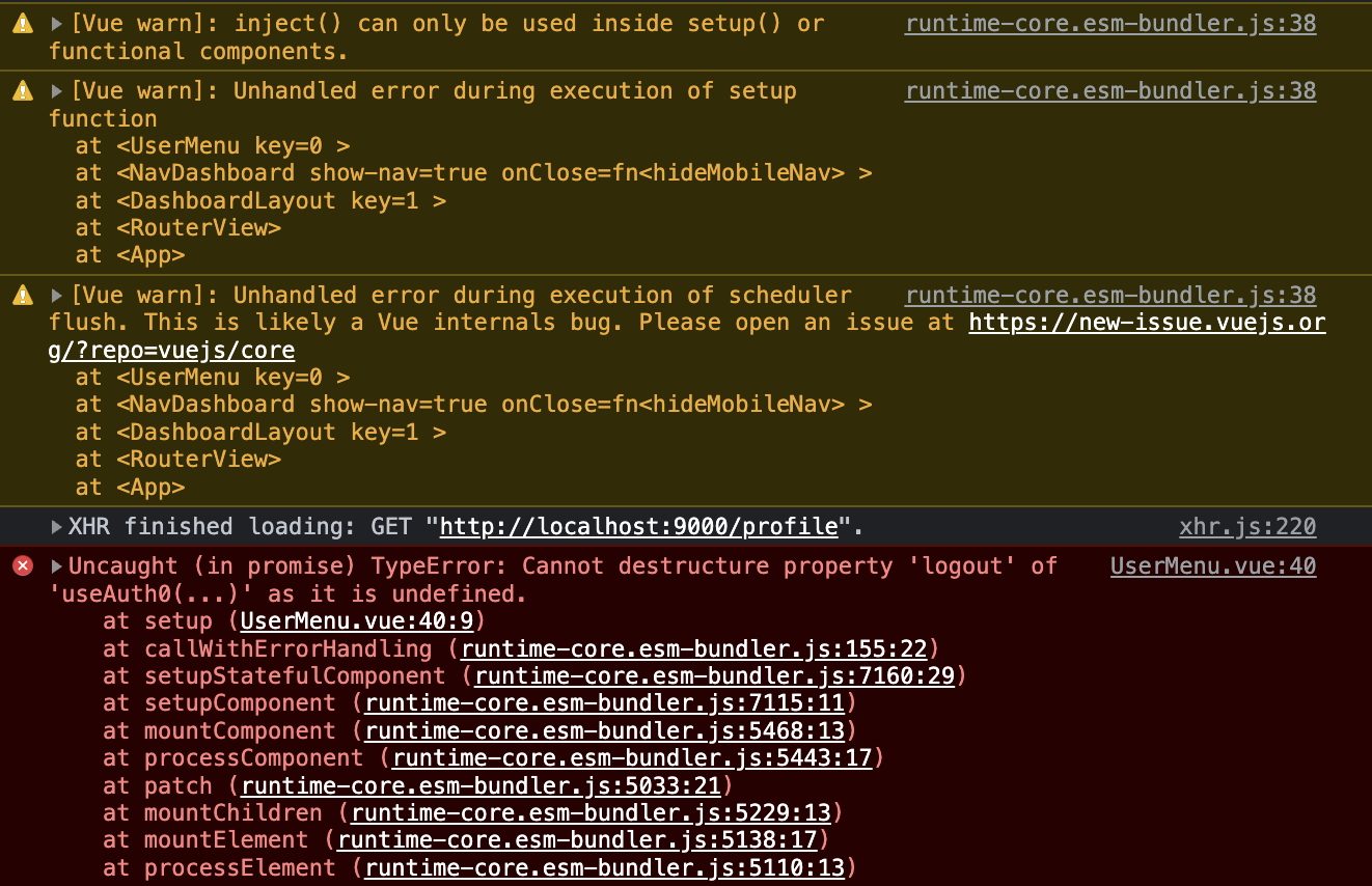 Auth0 Plugin Typescript Type Mismatch With Vue 3234 · Issue 122 1776