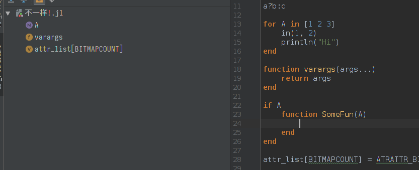 Structure View · Issue #72 · JuliaEditorSupport/julia-intellij · GitHub