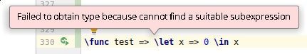 Bug in subexpr · Issue #162 · JetBrains/intellij-arend · GitHub