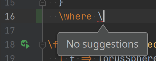 No completion for \where \ · Issue #221 · JetBrains/intellij-arend · GitHub