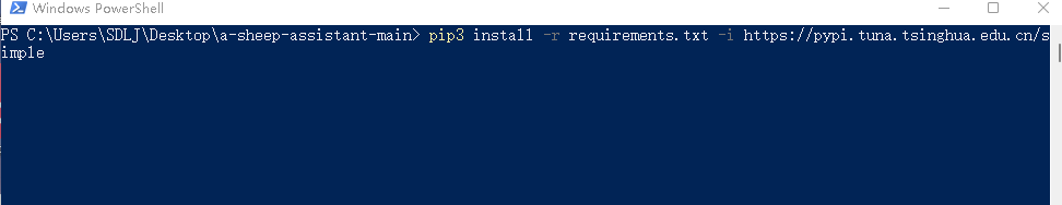纯小白求教，怎么安装依赖呀 · Issue #88 · Lcry/a-sheep-assistant · GitHub